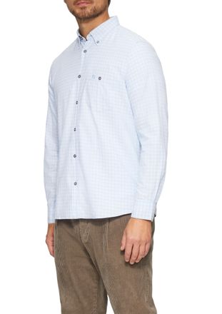 s.Oliver Regular Fit: Kariertes Hemd mit Button-Down-Kragen