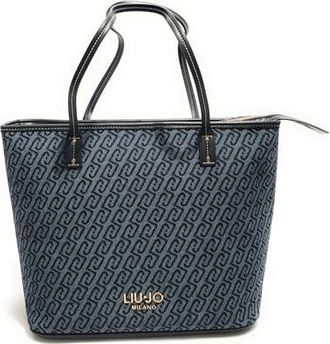 Liu Jo Sac femme Evrim Tote jacquard robe blue BS26LJ20 AA6070 T379A Taille du sac: Grand