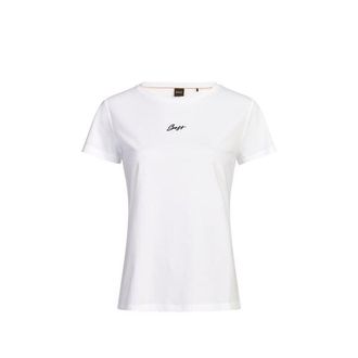 HUGO BOSS T-shirt &agrave; col rond en coton