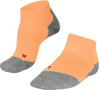Falke Damen Laufsocken RU5 Race Short W SO Funktionsgarn antiblasen 1 Paar, Orange (Cantaloupe 8155), 37-38