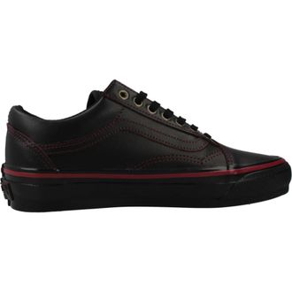 Vans Homme, Chaussures, Noir, Taille: 39 EU Old Skool Baskets en Cuir
