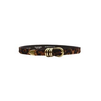 Alberto Luti Ceinture en cuir fa&ccedil;on poulain - Femme - Accessoires - Multicolore - Taille: 85 CM