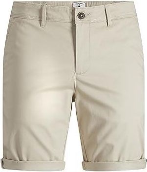 Jack & Jones Jpstbowie Jjshorts Solid Sa Ps Homme JPSTBOWIE Short de bain Solid SA PS, Beige, 40