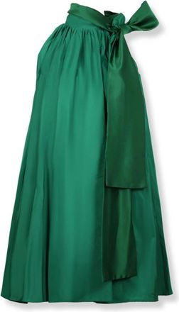 Max Mara Femme, Robes, Vert, Taille: 36 FR Beber Halterneck Dress
