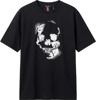Antony Morato Homme, Tops, Noir, Taille: L Relaxed Fit Skull T-Shirt