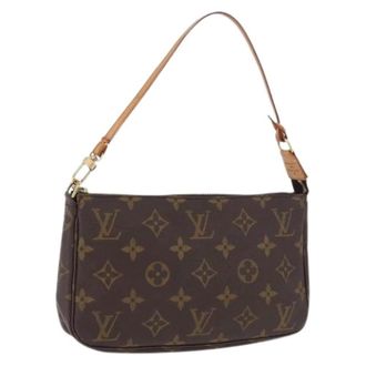Louis Vuitton Pochette Accessoires Pre-owned - Femme - Pre-owned - Brun - Taille: ONE Size