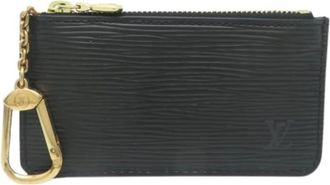 Louis Vuitton unisex, Pre-owned, Noir, Taille: ONE Size Porte-monnaie Pre-owned