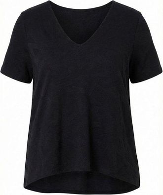 Angel Of Style T-Shirt T-Shirt A-Linie Strukturjersey