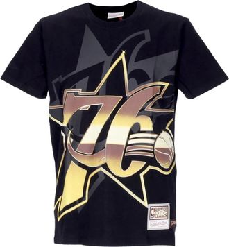 Mitchell & Ness NBA Big Face Tee Hardwood Classics - - Tops - Herren - Mehrfarbig - S