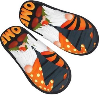 Generic Pantoufle Motifs DAutomne Slippers Hiver Chauds Chausson Pour Homme Ext&eacute;rieur Int&eacute;rieur M
