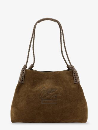 Etro Libra S Arnica suede shopping bag - ETRO - gender_Woman