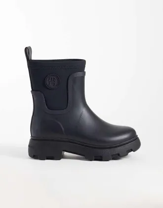 Tommy Hilfiger Kassandra - Gummistiefel in Schwarz