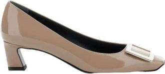 Roger Vivier Hohe Schuhe - With Heel Grey - Gr. 35,5 (EU) - in Beige - f&uuml;r Damen