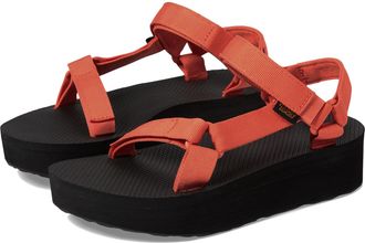 Teva W Flatform Universal Sandals 1008844-TGLY, Women sandals, Red, 40 EU