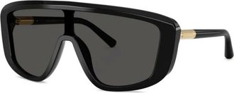 Dolce & Gabbana Homme, Accessoires, Noir, Taille: ONE Size Rectangular Lunettes de soleil
