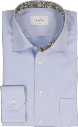 Eton Herren Hemden blau Kent