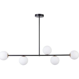 Sigma Gama lampe suspendue noir et blanc design minimaliste