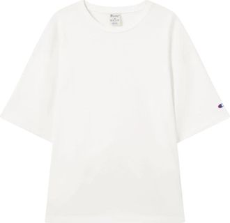 Champion Baumwoll-T-Shirt - - Tops - Herren - Wei&szlig; - M
