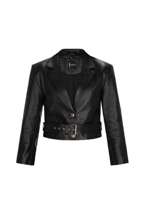 Faina Jacke Frauen Schwarz