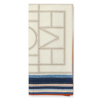 Toteme Sarong mit Monogramm-Print - - Accessories - Damen - Beige - ONE SIZE