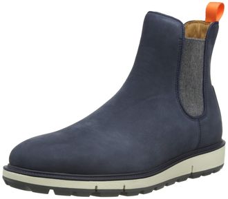 Swims Herren Motion Lugsole Chelsea-Stiefel, Navy/Orange/Gray, 40 EU