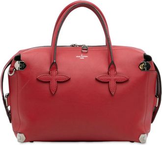 Louis Vuitton Hobo Bags - Smooth Calfskin Garance Satchel - Gr. unisize - in Rot - f&uuml;r Damen
