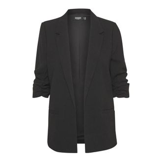 Soaked In Luxury Eleganter Schwarzer Blazer - Klassischer Stil - - Jackets - Damen - Schwarzk - M