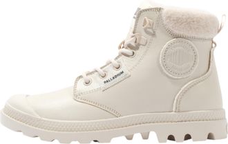 Palladium Damen Pallashock Lo Hiver Stiefelette, gebrochenes weiß, 39.5 EU