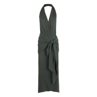 Cortana Banane- gr&uuml;nes Ozean-Halterkleid - - Dresses - Damen - Gr&uuml;n - XS