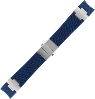 Generic Wasserdichtes Uhrenarmband für Silikon-Gummi-Armband, Sport-Handgelenkarmbänder, Ersatz-Zubehör