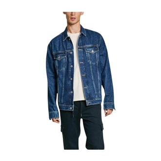 Pepe Jeans London Regular Denim Jacket - - Jackets - Herren - Blau - L