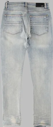 Amiri Distressed Antique Indigo Denim Jeans - Blue