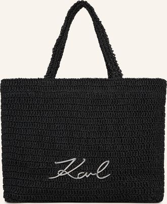 Karl Lagerfeld Strandtasche schwarz