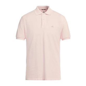 C.P. Company Gef&auml;rbtes Rosa Claro Polo-Shirt - - Tops - Herren - Rosa - S