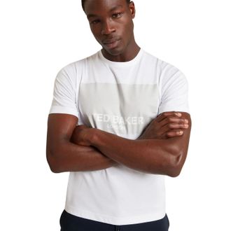 Ted Baker T-Shirt f&uuml;r Herren, Regul&auml;r (Wei&szlig;)
