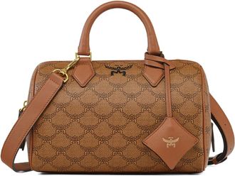 MCM petit sac &agrave; main Ella Boston - Marron
