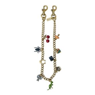 Coach Dragonne &agrave; breloques - Femme - Accessoires - Multicolore - Taille: ONE Size
