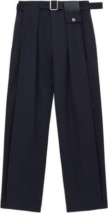 Loewe Pantalon d&eacute;contract&eacute;e en coton et soie