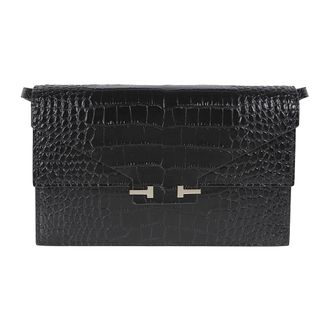 Tom Ford Soft Printed Croco Mini Bag - - Bags - Damen - Schwarzk - ONE SIZE