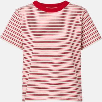 Velvet T-Shirt Foster aus Baumwoll-Jersey