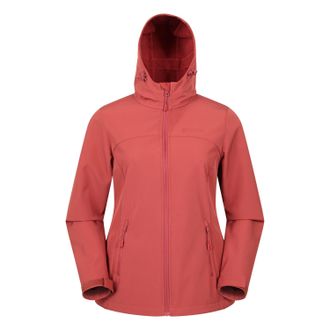 Mountain Warehouse Exodus Softshelljacke f&uuml;r Damen (Dunkel Orange)
