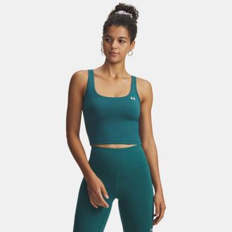 Under Armour Motion Tanktop f&uuml;r Damen Rack Gr&uuml;n / Wei&szlig; XXL