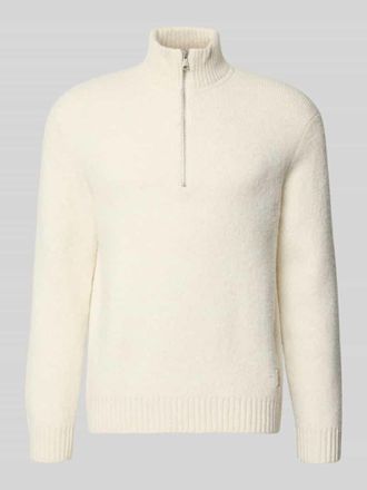 Jack & Jones Relaxed Fit Strickpullover aus elastischem Woll-Mix