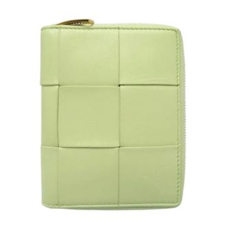 Bottega Veneta Portefeuille bi-fold doccasion - Femme - Pre-owned - Vert - Taille: ONE Size