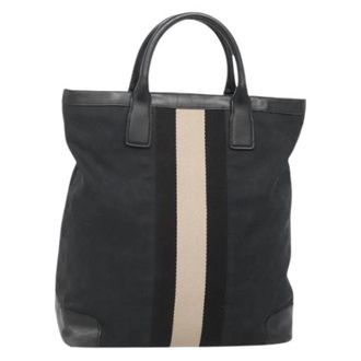 Gucci Pre-owned Vintage Canvas Tote Bag - - Pre-owned - Damen - Schwarzk - ONE SIZE