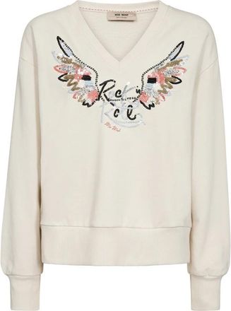 Mos Mosh MOS Mosh, Femme, Sweatshirts et sweats &agrave; capuche, Beige, Taille: 44 FR SweaT-shirts