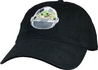 Star Wars The Mandalorian The Child Baby Yoda Pram Baseball Cap Hat Black