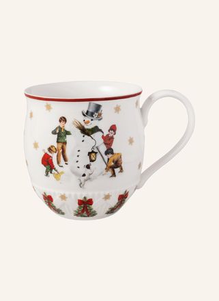 Villeroy & Boch Henkelbecher, Schneemann Bauen Toys Fantasy weiss