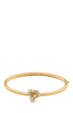 Kate Spade New York Kate Spade New York Pav&eacute;-Klapparmreif mit Doppelknoten