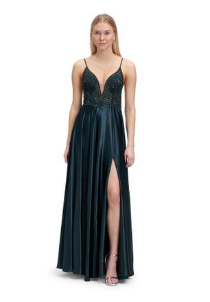 Vera Mont Abendkleid Damen mit Placement Effektgarn